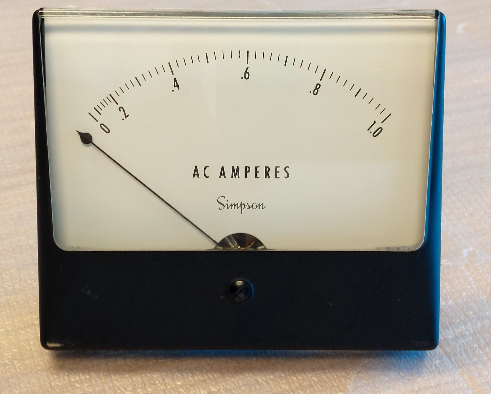 Simpson 1359 AC Panel Ammeter 0 - 1 Amp | eBay