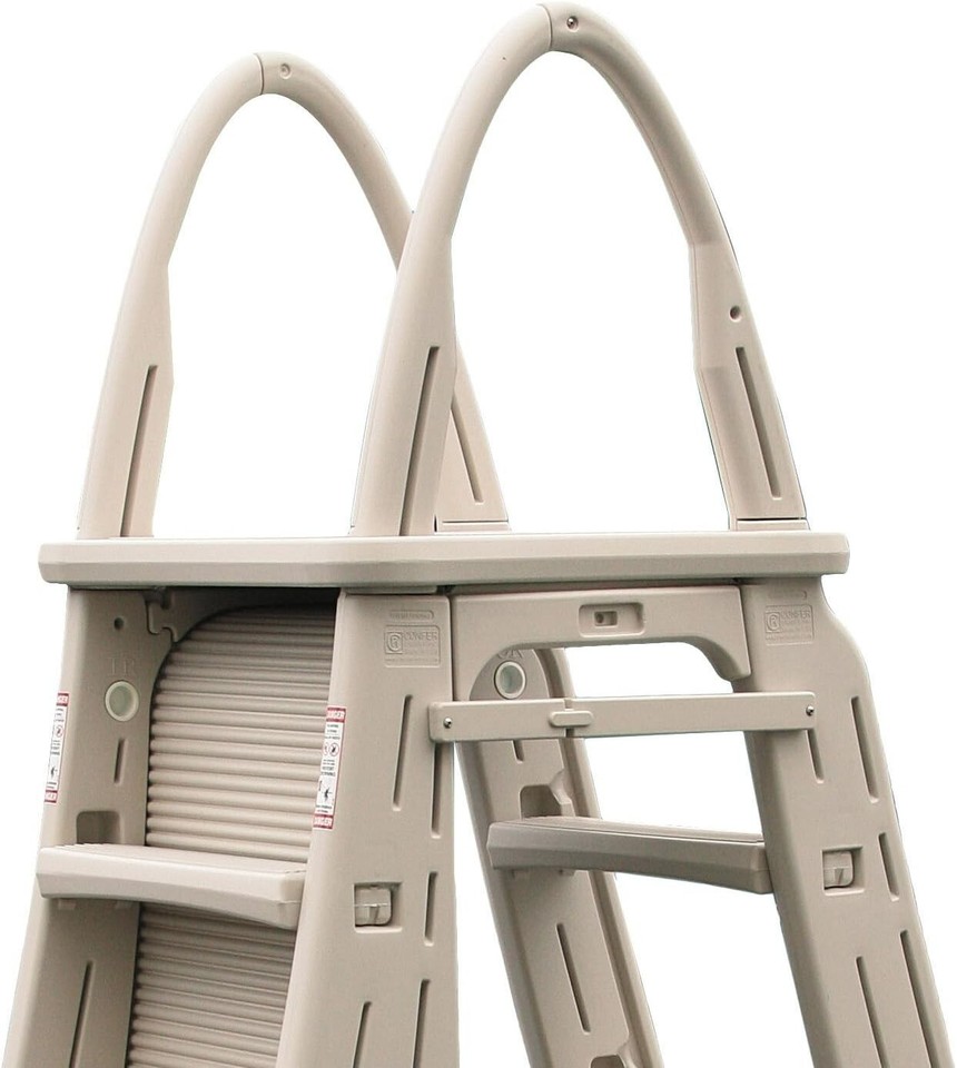 Confer Plastics 7200 Roll Guard A-Frame Above Ground Swimming Pool ...