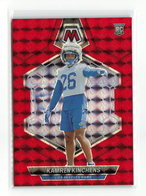 KAMREN KINCHENS #379 RC 2024 PANINI MOSAIC RAMS RED | eBay