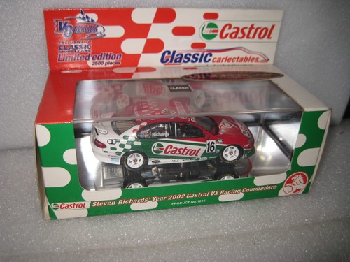 CLASSIC 1/43 2002 HOLDEN VX COMMODORE STEVEN RICHARDS #16 CASTROL ...
