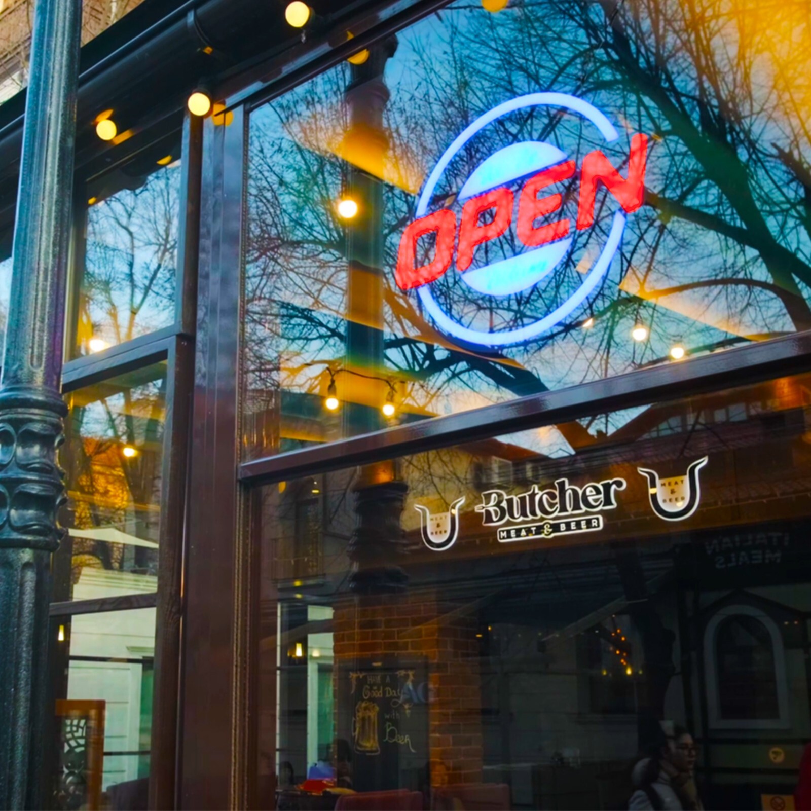 Open Sign LED Neon 21" Large Light Bright for Restaurant Bar Store Shop ...