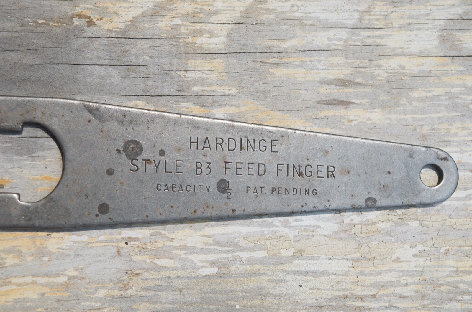 HARDINGE Feed Finger Tool Style B3 B 3 | eBay