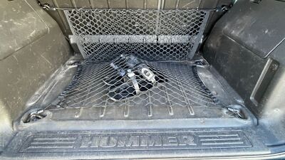 Rear Trunk Envelope + Floor Style Web Cargo Nets for HUMMER H3 2006 ...