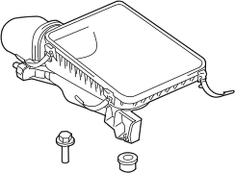 17701-0S010 Toyota Case sub-assy, air cleaner 177010S010, New Genuine ...