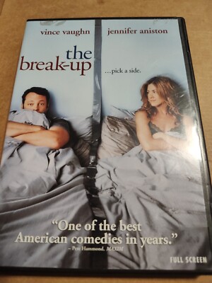 The Break-Up (DVD, 2006, Full Frame Edition) Jennifer Aniston Vince ...