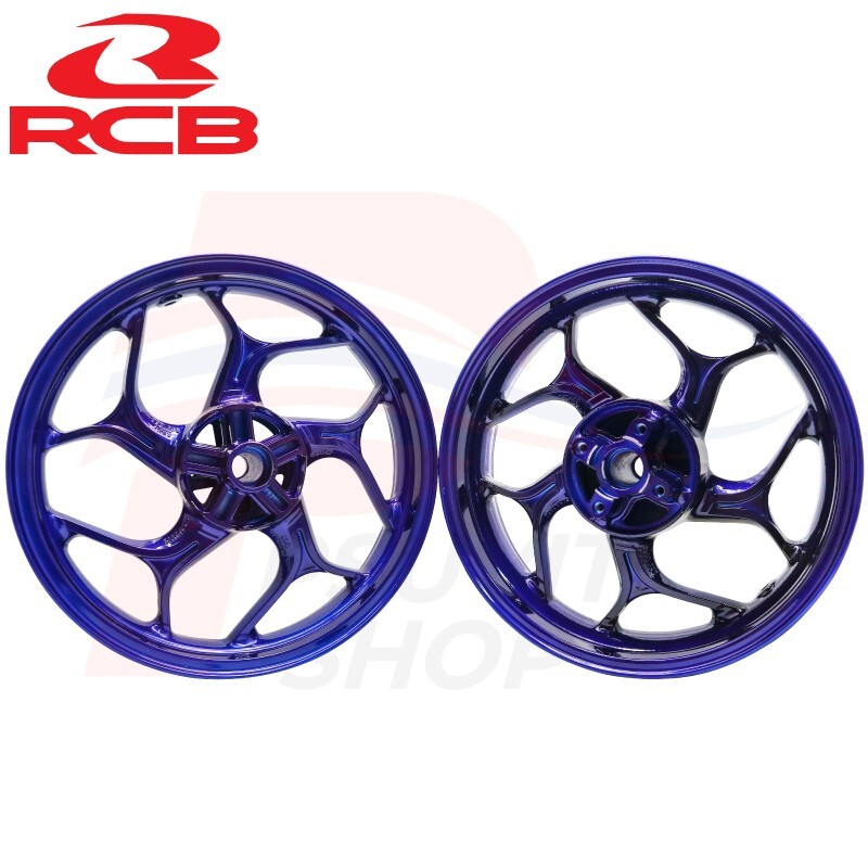2013-2020 MSX-125 GROM-125 Front & Rear Wheel Aluminium Rim | Blue ...