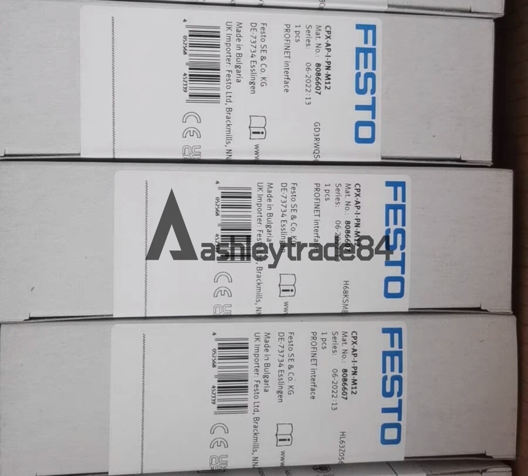 1PCS NEW FESTO valve terminal PROFINET interface CPX-AP-I-PN-M12 ...