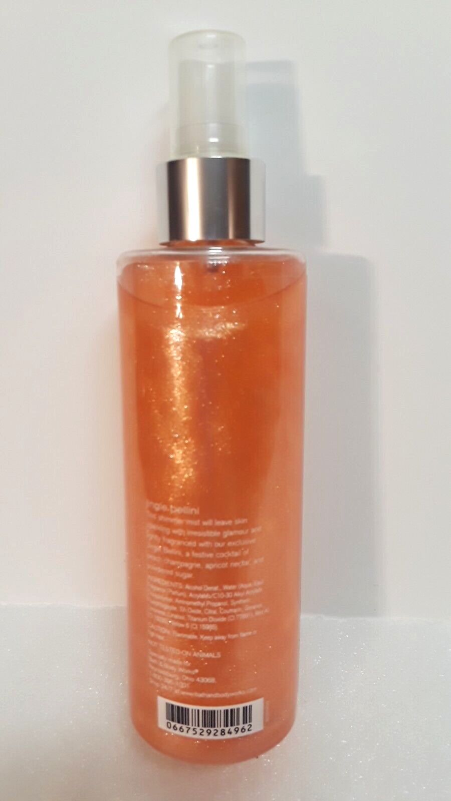 Bath Body Works Jingle Bellini Shimmer Fragrance Mist & Shea Lotion SET ...