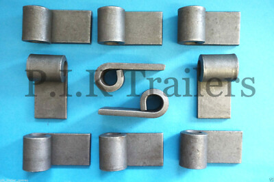 10 x 2" Tailgate Drop Side Door Hinge for Trailer Truck Horse Box ...