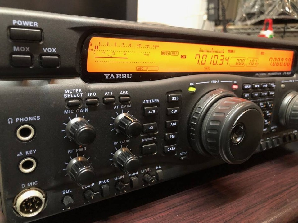 Yaesu FT-920 100w Ham Amateur HF/VHF 6m CW Filter YF-116C Transceiver ...