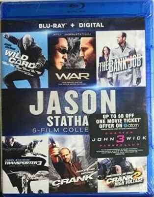 Jason Statham: 6-Film Collection (Blu-ray) Bank Job, Crank, War, NEW ...