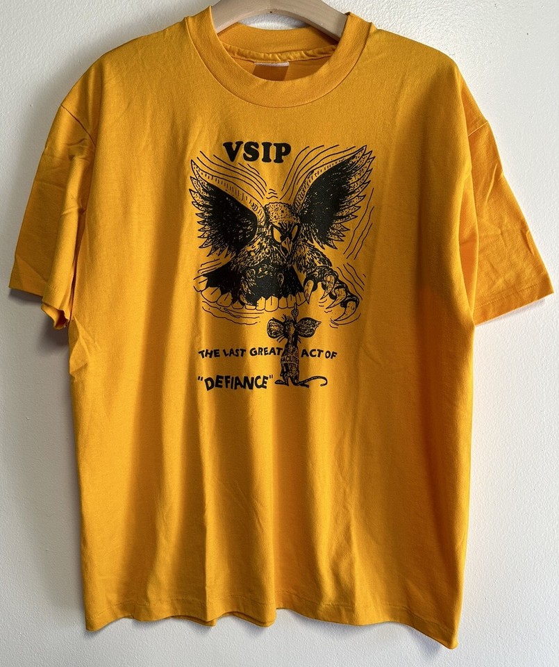 Vintage Tshirt The Last Great Act Of Defiance Mouse and Eagle Single ...