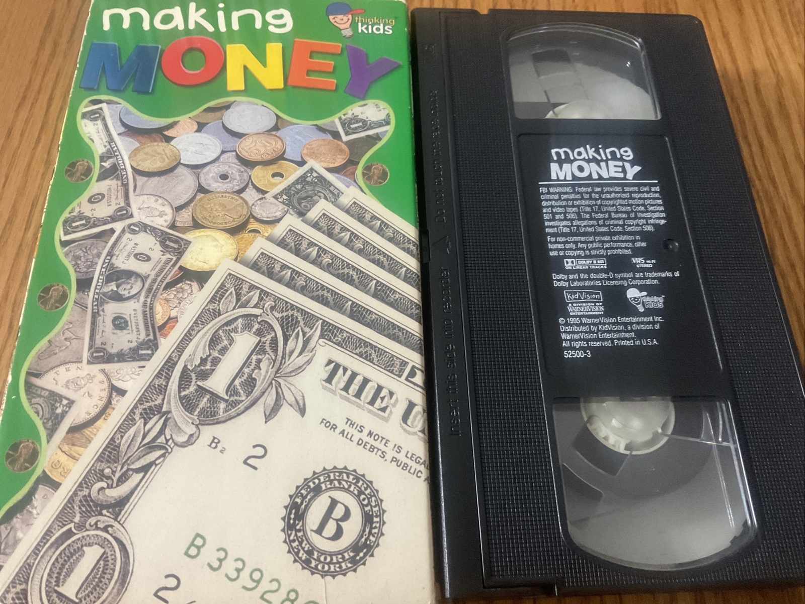 Making Money - thinking kids video (VHS, 1995) for sale online | eBay