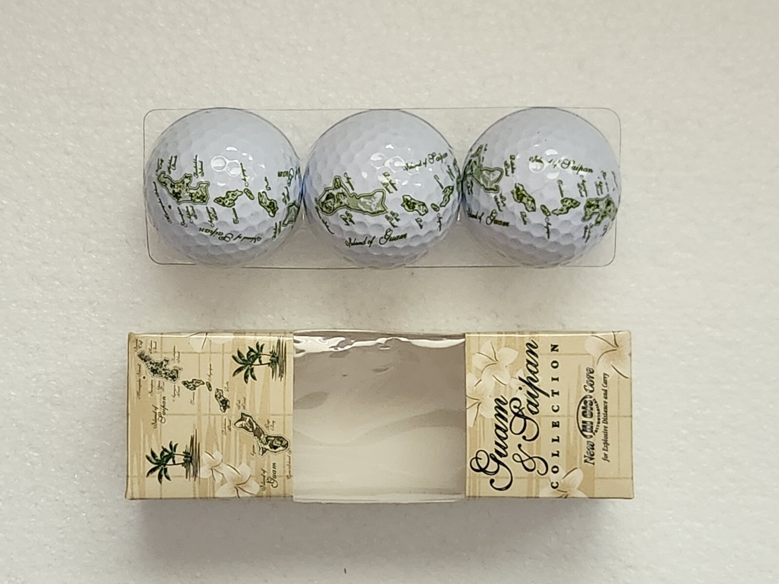 GUAM & SAIPAN COLLECTION GOLF BALL 3CT PKG ( NEW ) | eBay