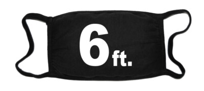 "6 Ft." Cloth Face Mask | eBay