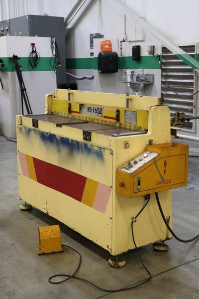 Jet HS-1652 16 Ga. x 52" Hydraulic Shear | eBay