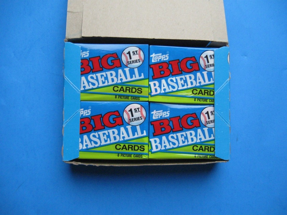 1989 TOPPS BIG BASEBALL 1st series Baseball cards and box | eBay