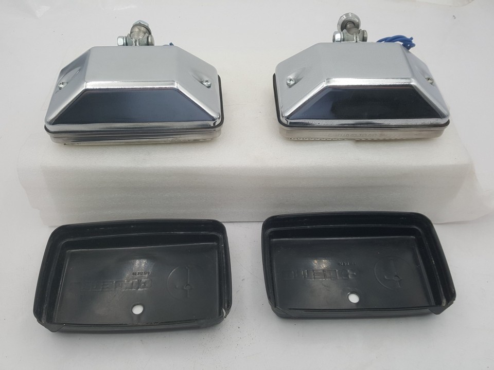 Rectangular Fog Light Carello With Wired Cover Fulvia Coupè Mini Cooper ...
