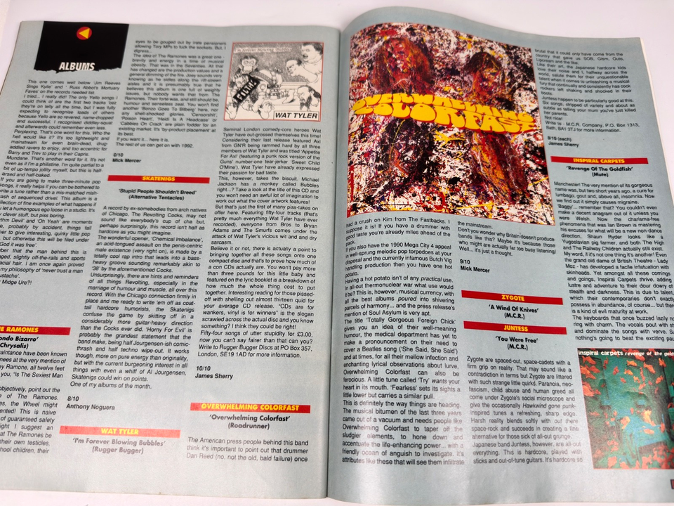 IndieCator 1992 Magazine For The Independent EMF Silverfish + Photo ...