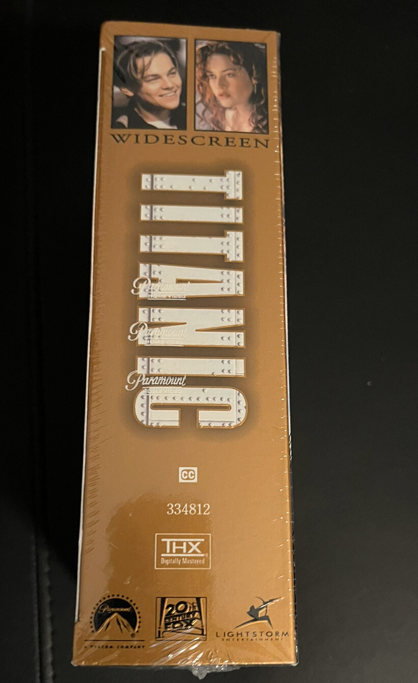 Titanic (VHS, 1997, 2-Tape Set) Brand New & Factory Sealed - Mint ...