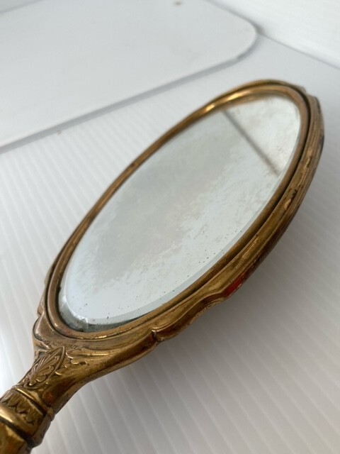 Antique Bronze Ladies' Hand Mirror (FC103-1/M82) | eBay