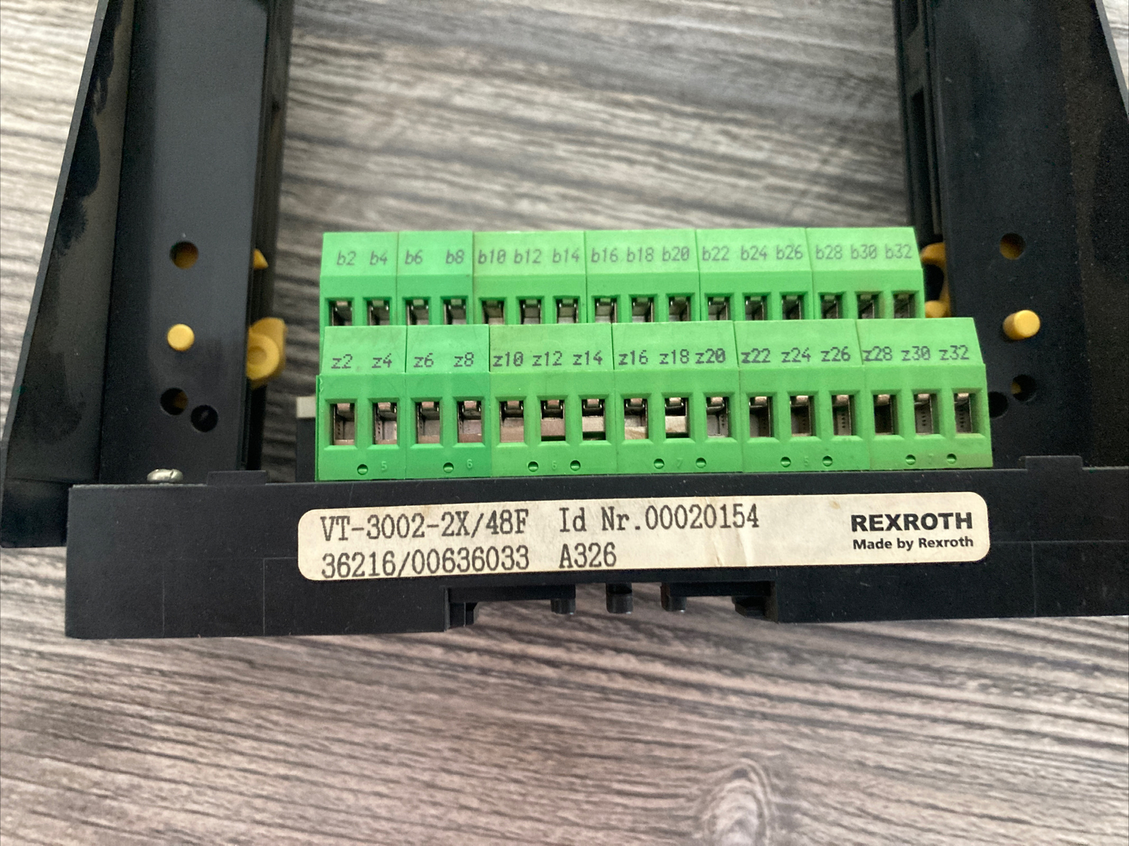 MANNESMANN REXROTH VT-3002-2X/48F 36216/00636033 A326 ID NR. A326 | eBay.de