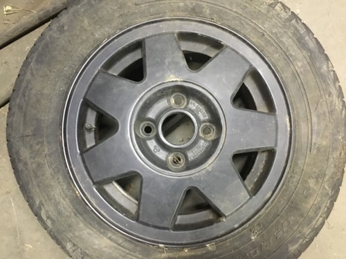 VW VOLKSWAGEN JETTA GOLF WHEEL RIM 4 LUG rabbit mk1 7 rib scirocco ...