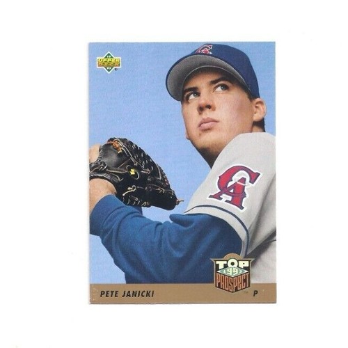 1993 Upper Deck "Top Prospect" PETE JANICKI #422 Rookie Card California ...