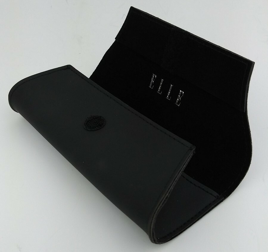 Elle Leather Eyeglass Case Soft Shell Protective Travel Carrier Felt ...