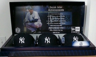 Derek Jeter Final Season Hat Collection Set Limited Edition, only 2014 ...