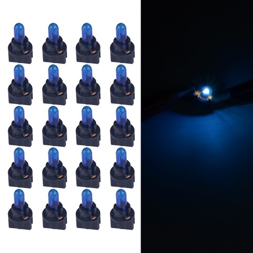 20pcs Blue T5 SMD LED Car Dash Dashboard Instrument Lights Bulbs ...