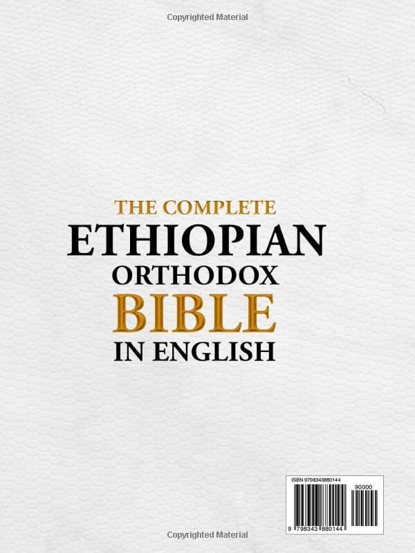 The Complete Ethiopian Orthodox Bible in English: Including Apocrypha ...
