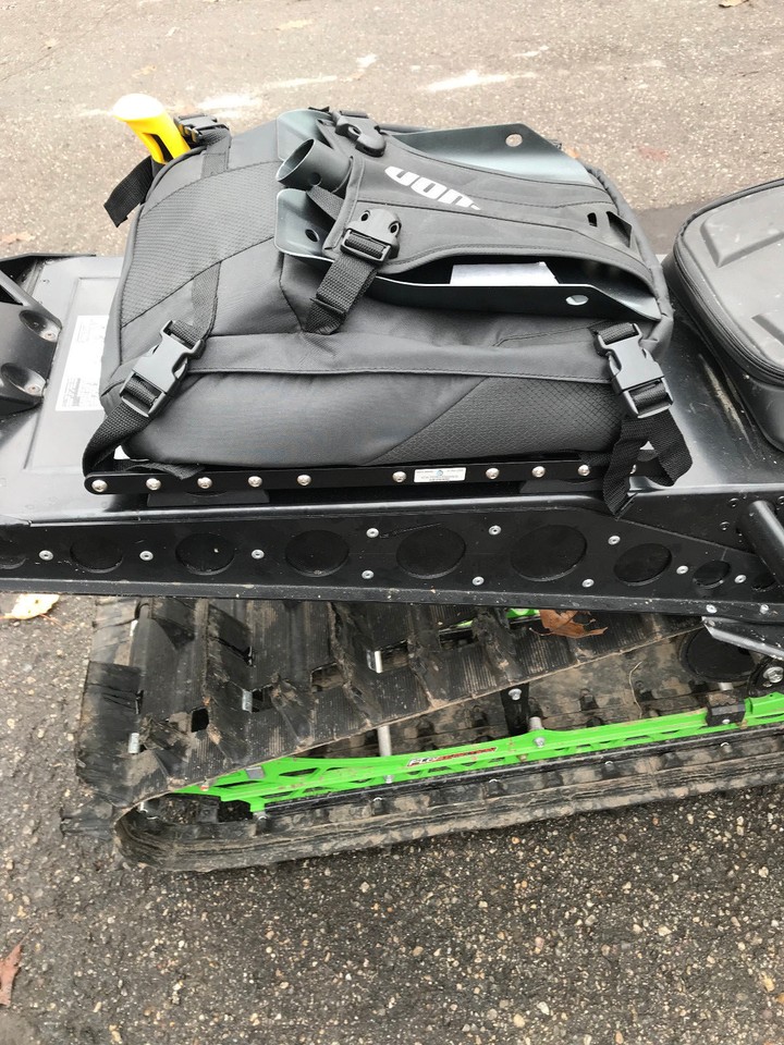 Polaris Arctic Cat Snowmobile Tunnel Rack, Slim Tunnel Bag Rack, (UN ...