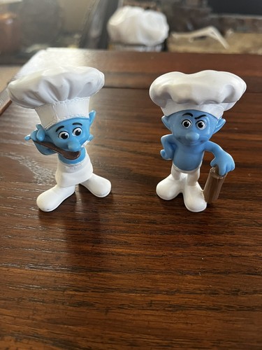 Vintage Baking Smurfs Figurines | eBay