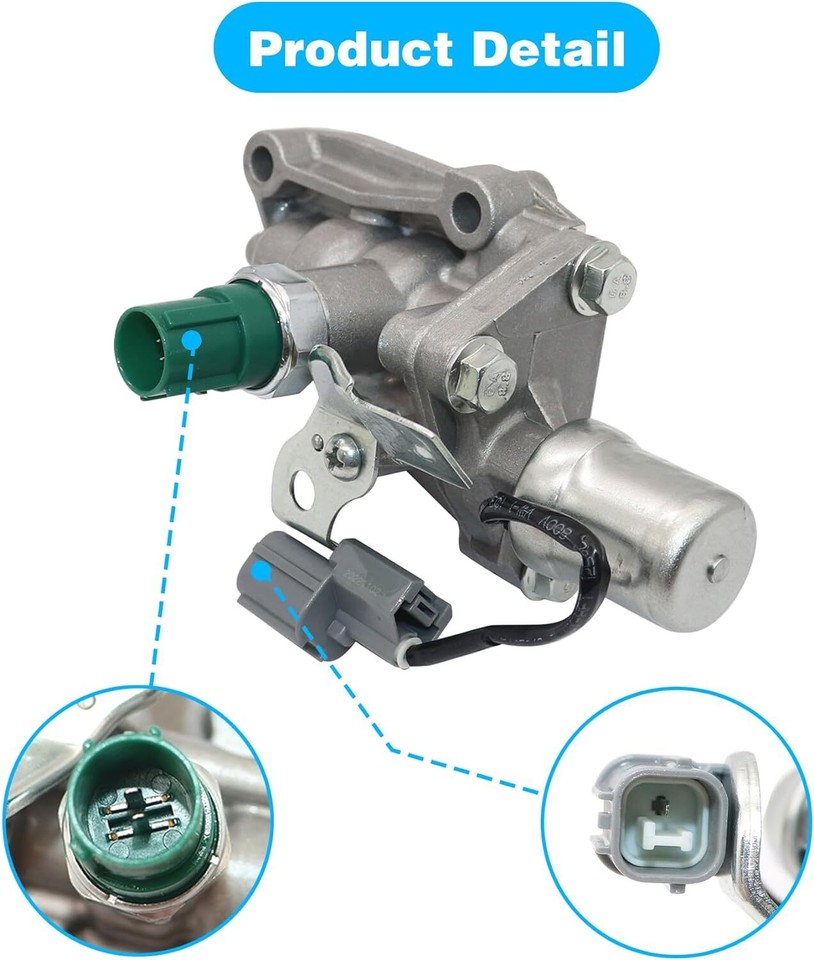 OEM VTEC Solenoid Spool Valve Assembly W/Gasket for Honda Acura 15810 ...