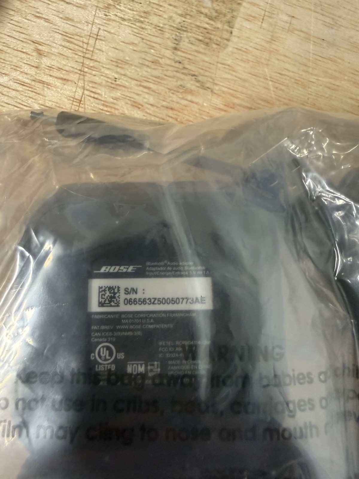 Bose SoundTouch Wireless Link Adapter Model 422921 Bluetooth WiFi ...