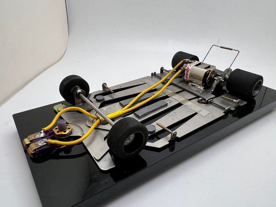 1/24 SLOT CAR 4-1/2" VINTAGE NASCAR JK PRODUCTS CHEETAH 21 PRO SLOT ...