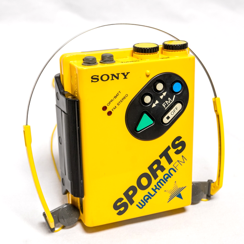 ⭐ Sony Sports Walkman WM-F5 FM/AM Cassette Player ~ TESTED Fully ...
