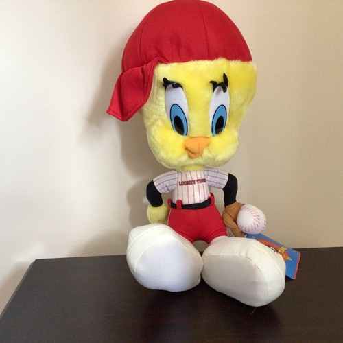 Looney Tunes Plush Tweety Bird Baseball Player ACE Play-by-Play 50cm ...