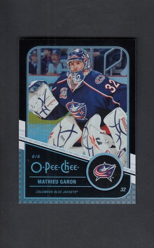 2011-12 OPC O-Pee-Chee Rainbow Foil Black #105 - MATHIEU GARON /100 | eBay