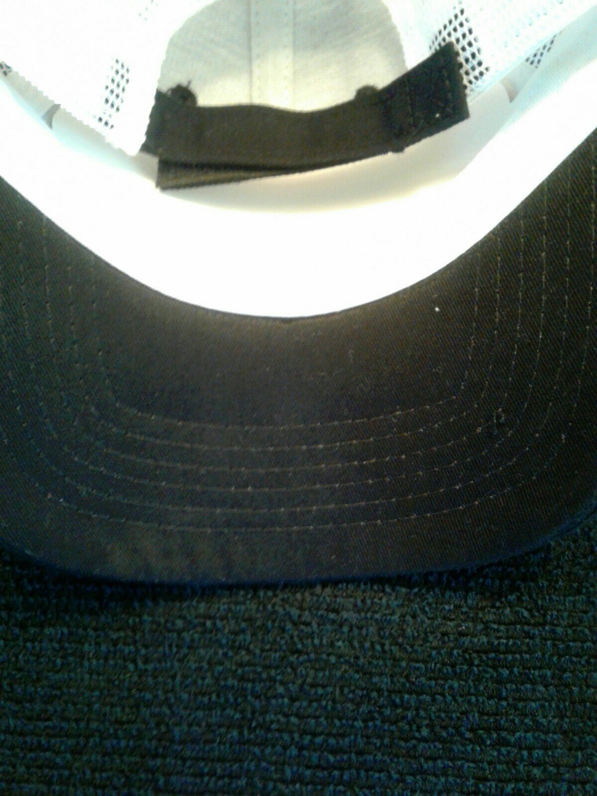 New Mobil Delvac Oil Baseball Cap Hat Black With white meshStrapback ...
