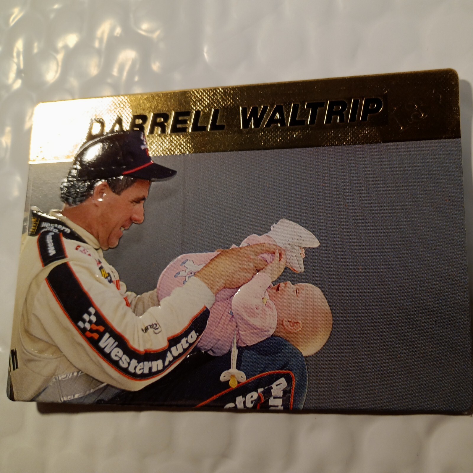 * 1994 Action Packed Race card #13 Darrell Waltrip western auto | eBay