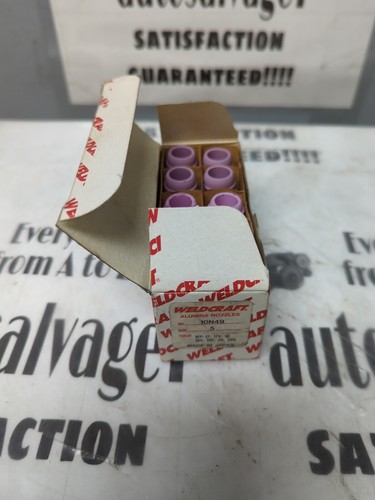 WELDCRAFT,10N49,ALUMINA NOZZLES SIZE 5 BOX OF 8 NOS | eBay