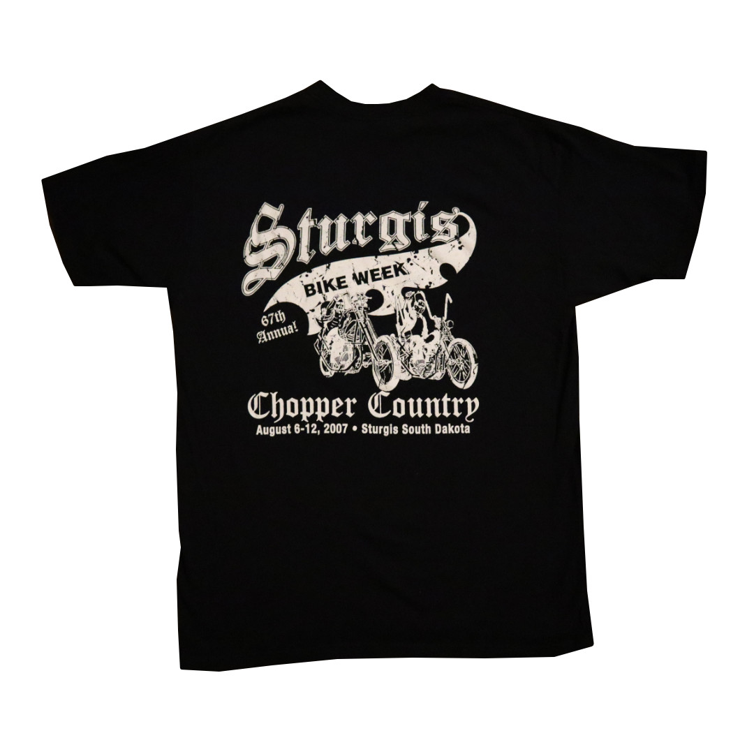 67th Annual Sturgis Motorcycle Rally T Shirt Anvil La… - Gem