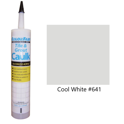 Colored Caulk to Match Custom Building Products Grout Color - Sanded or ...