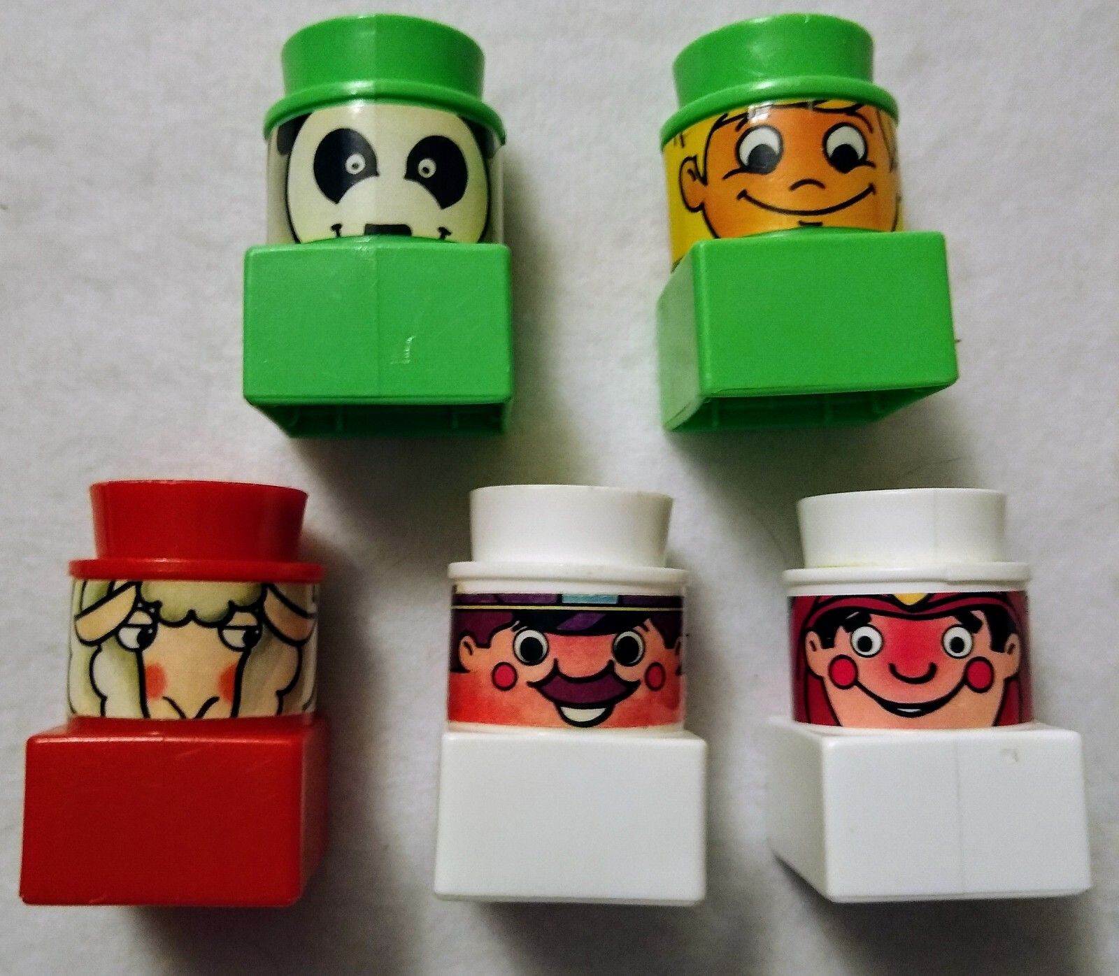 Vintage Ritvik 1984 Blocks (5) Stackable Pre-owned | eBay