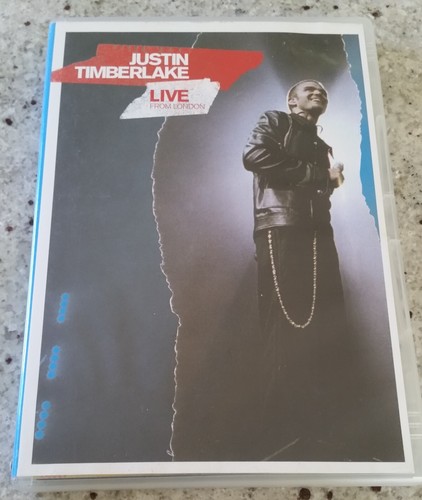 JUSTIN TIMBERLAKE - LIVE FROM LONDON -LIVE CONCERT DVD & CD SET 2003 ...