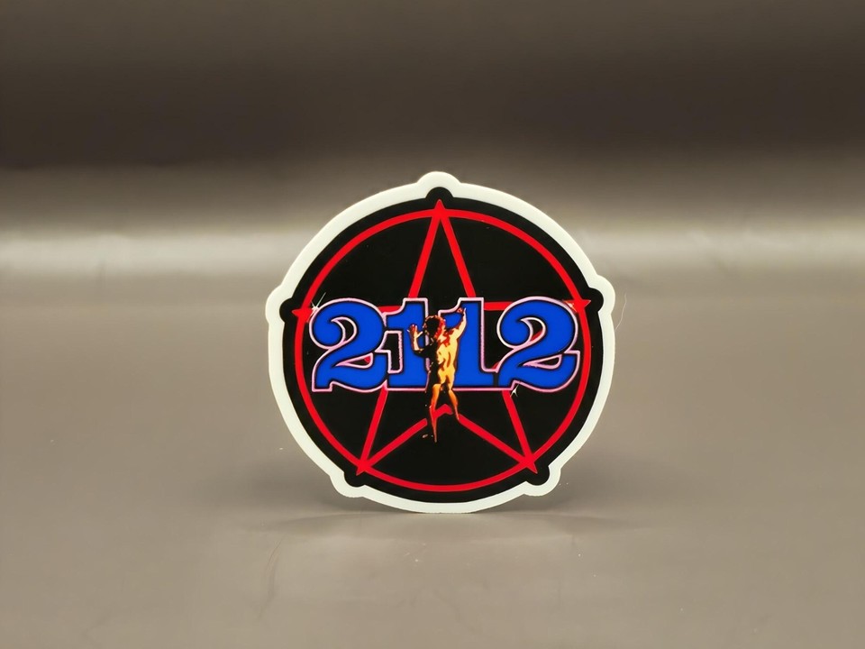 Rush Vinyl Stickers Band Rock N Roll Fly By Night Rock Music Canada ...