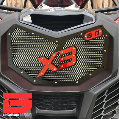Greanland Offroad Can-Am X3 Grille 2017+ | Steel Front Grille | UTV ...