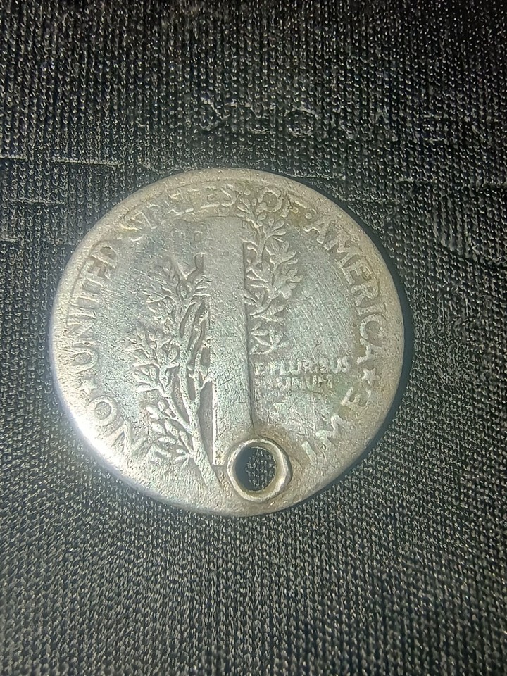 1924 Mercury Dime Pendant | eBay